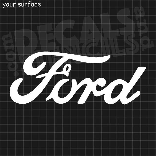 Ford Text Stencil