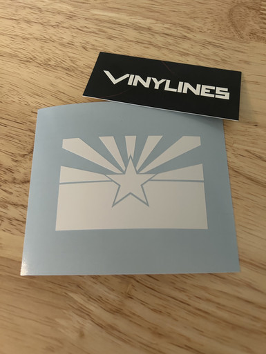 Arizona Flag Style 2 Decal