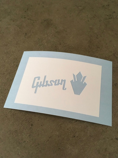 Gibson Logo with Symbol Stencil