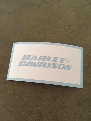 Harley-Davidson Super Thick Font, Stacked Text Stencil
