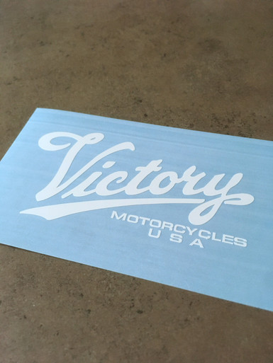 Victory Motorcycle USA Logo Decal