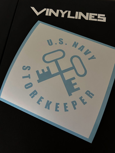 US Navy Storekeeper Insignia Stencil