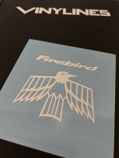 Firebird Text and Bird Decal