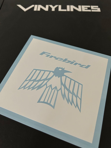 Firebird Text and Bird Decal