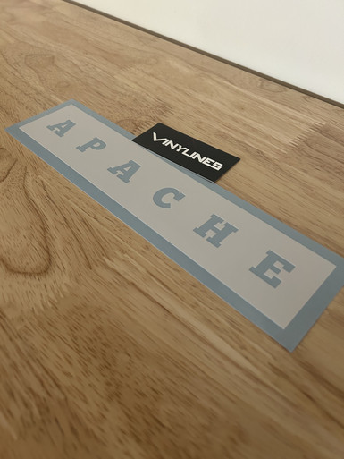 Apache Word Text Stencil