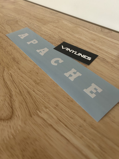 Apache Word Text Decal