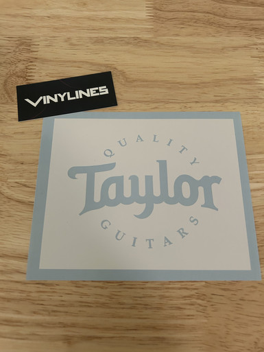 Taylor Guitars Logo Stencil