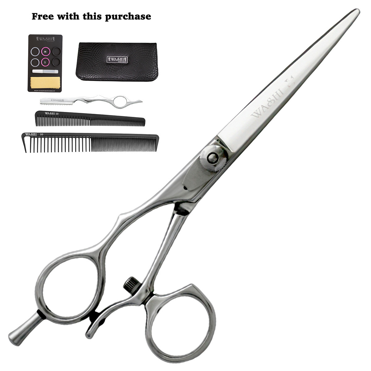 Silver Crown Double Swivel - Washi Scissor Company