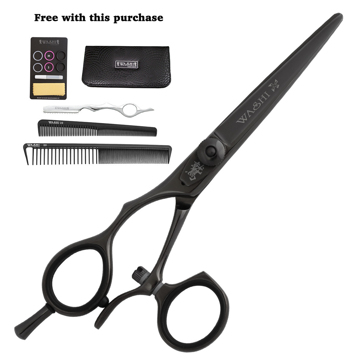 Left-Handed Shears | BL Master Lefty | Black Rosebud Lefty Set | Lefty ...