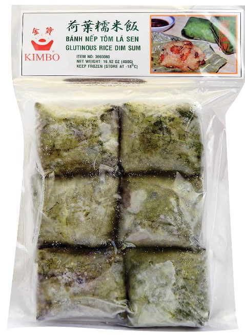 KIMBO-FRZ STICKY RICE DIM SUM 12*6*16.92oz - Thai Kee Corporation 泰記