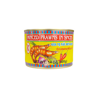 *K MINCE PRAWN IN SPICES 24*14oz(400g) - Thai Kee Corporation 泰記