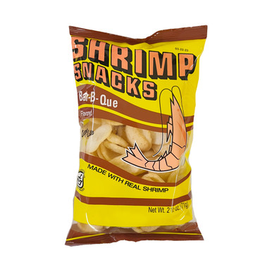 *MARCO POLO SHRIMP CHIPS (BBQ) 24*2.5oz - Thai Kee Corporation 泰記