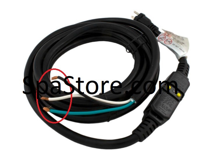 Softub Power Cord Assembly GFCI 15 AMP for All Digital Models 140, 220 ...