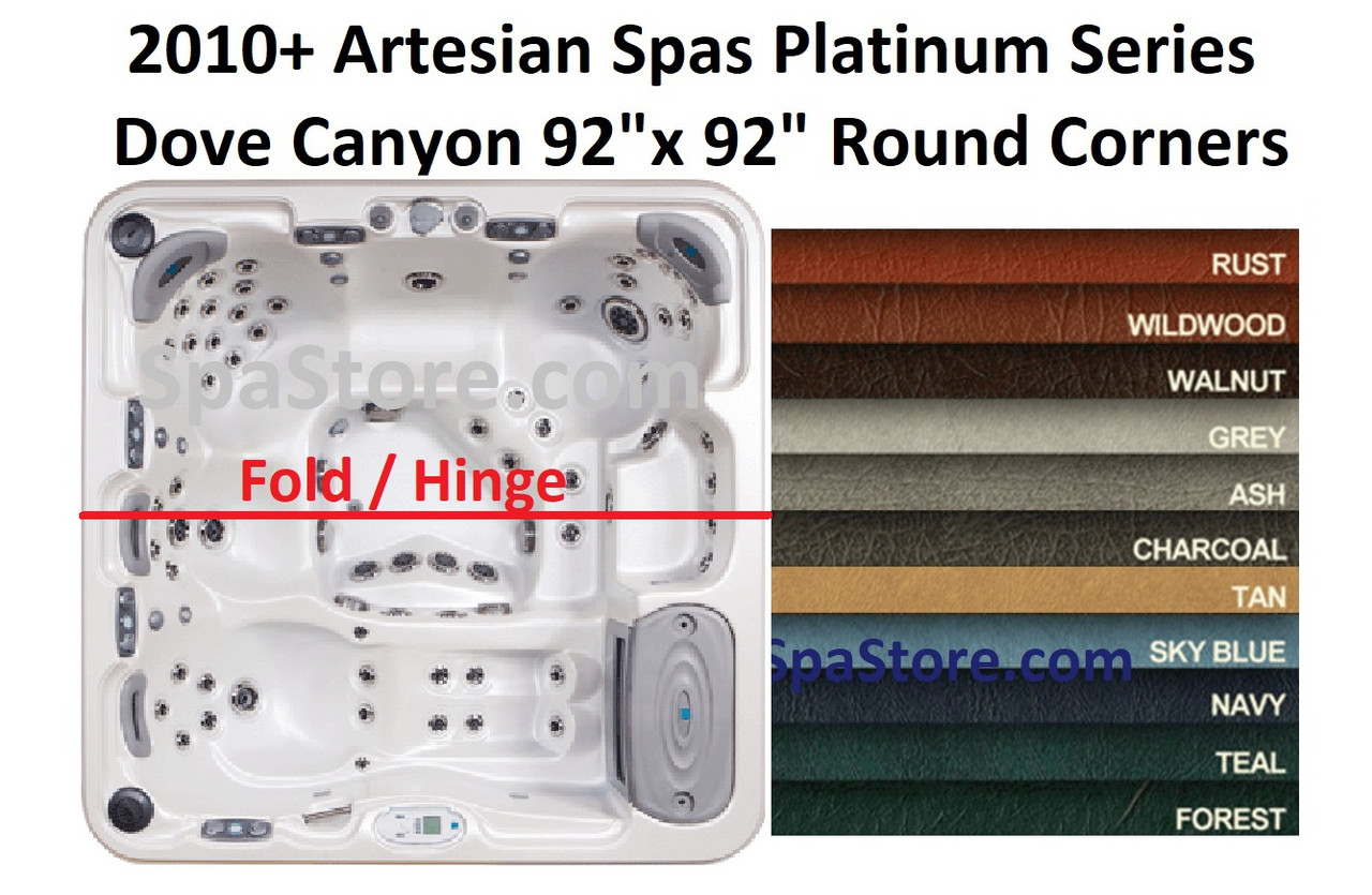 Direct Fit Drop In Artesian Spas Covers