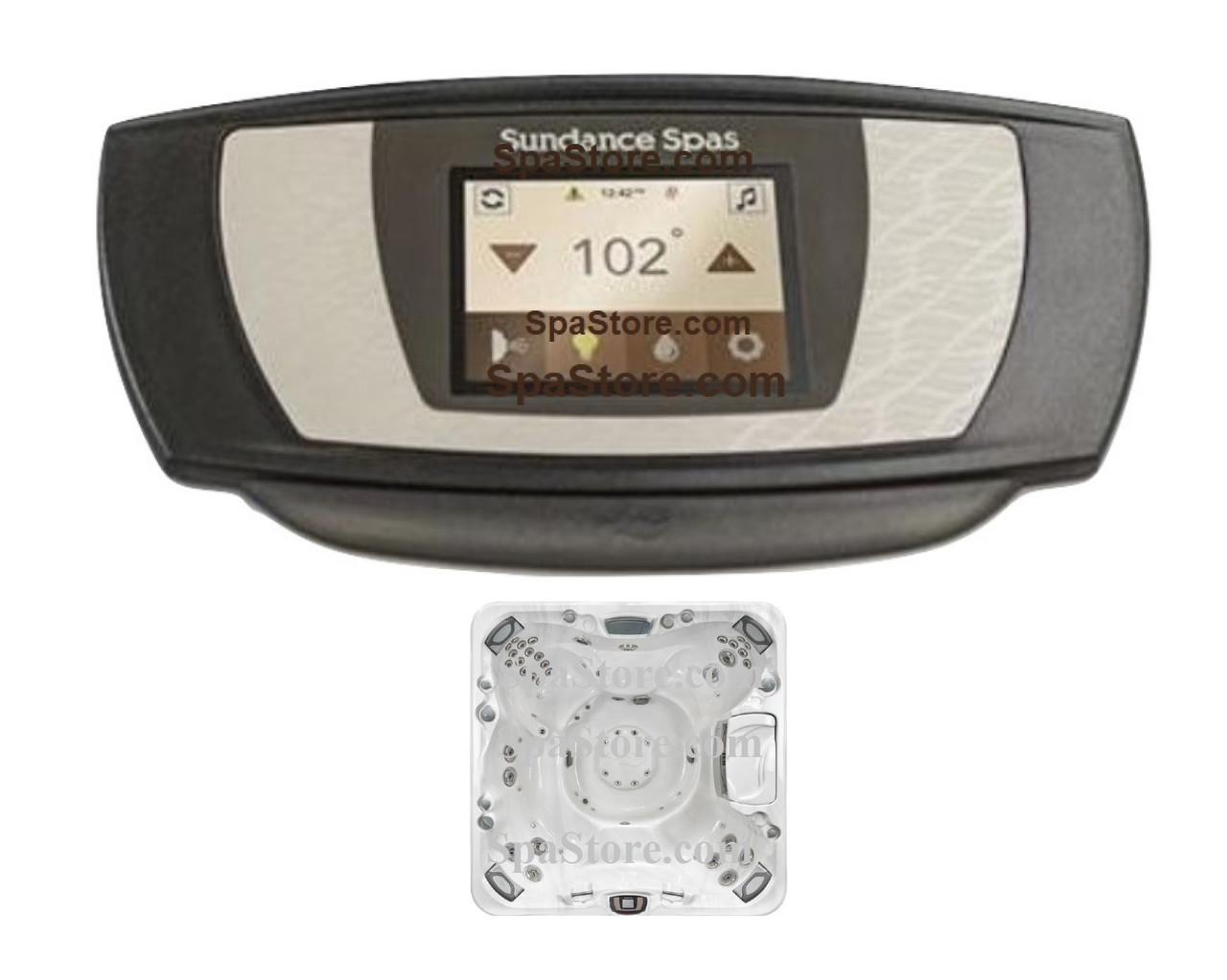 Current Version 2017 Sundance® Spas Optima® 880™ Series OEM Touch ...