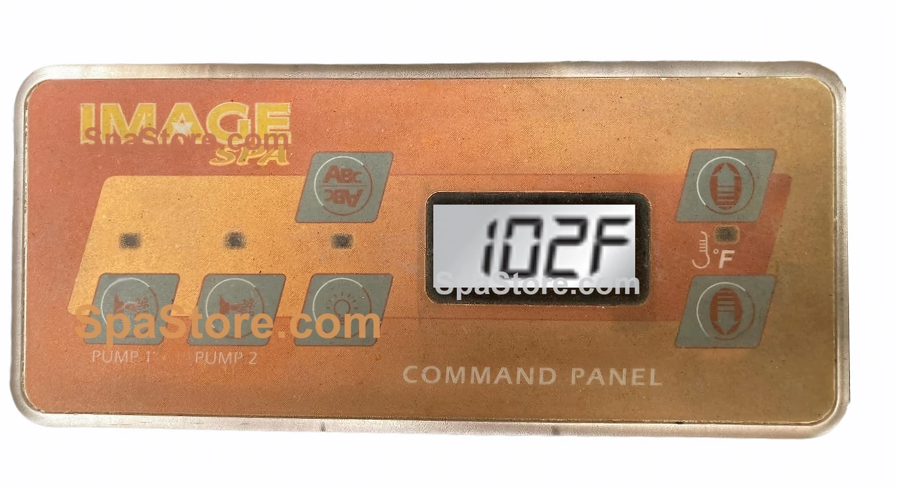 New Version Image Spas 6 Buttons Topside Control Command Panel Replaced ...