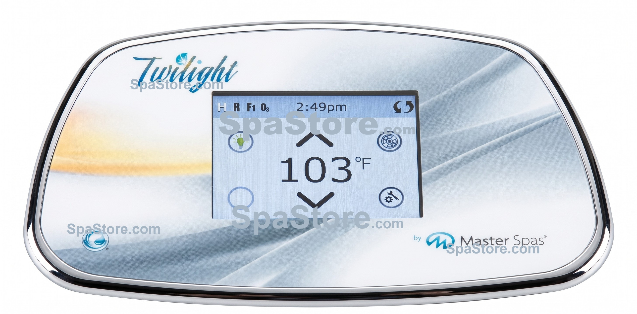 Current Version Twilight Spas Topside Control Panel Touch Screen 7-4/5 ...