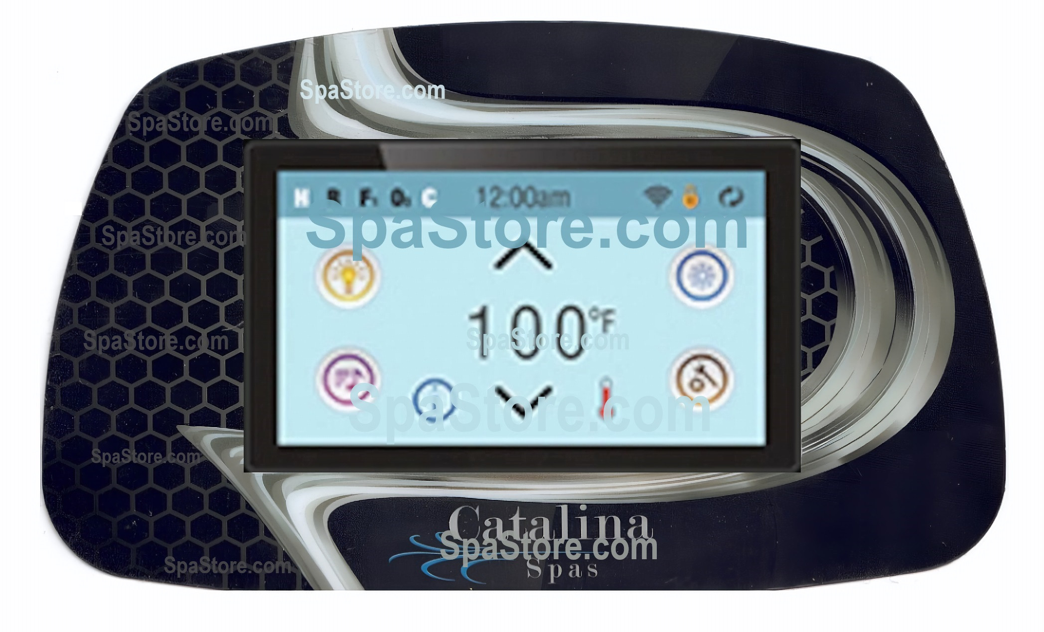 Latest Version Catalina Spas™ Topside Control Panel Touch Screen