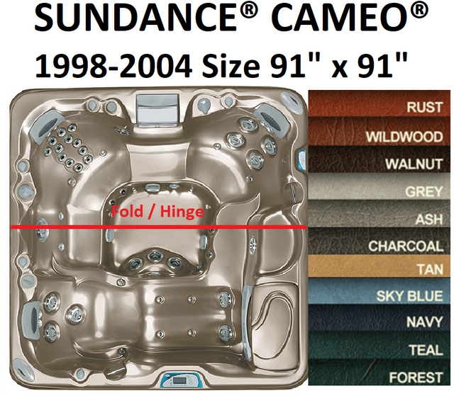 Spa Cover Sundance® Spas Cameo® 1998-2004 Wood/Synthetic Cabinet