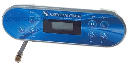 Current Version Dr Wellness Spas Topside Control Panel 5 Buttons ...