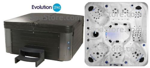 Replacement Black Fits Black Cabinet Spa Cover Costco® Evolution Spas ...