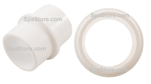 Hot Tub Spas Plumbing PVC / Hose Connector Slide Inside 2" Hose / PVC