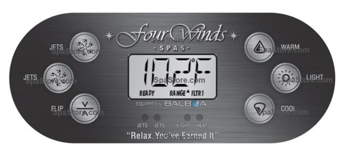 Latest Version Four Winds Spas Topside Control Panel Jets, Jets, Flip ...