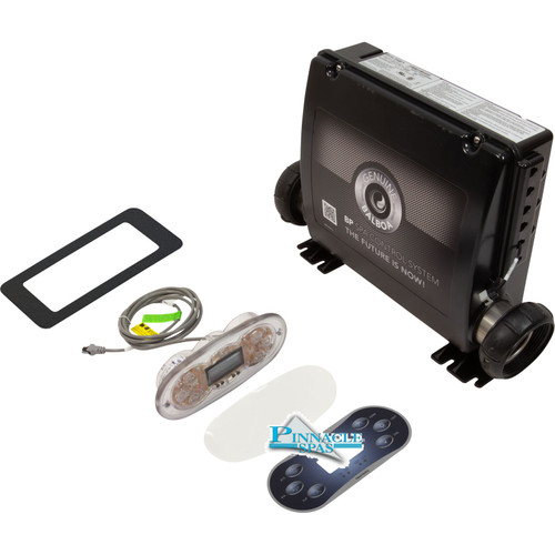 Current Version Pinnacle Spas Control Box With Circuit Board, Heater ...