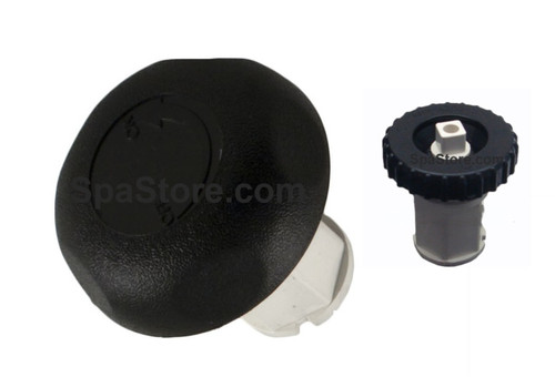 AquaRest Spas Water Knob Valve 2-3/8" Knob Base Diameter