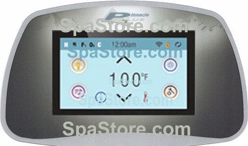Pinnacle Spas Topside Control Panel Touch Screen 4" x 2.25" New Version ...
