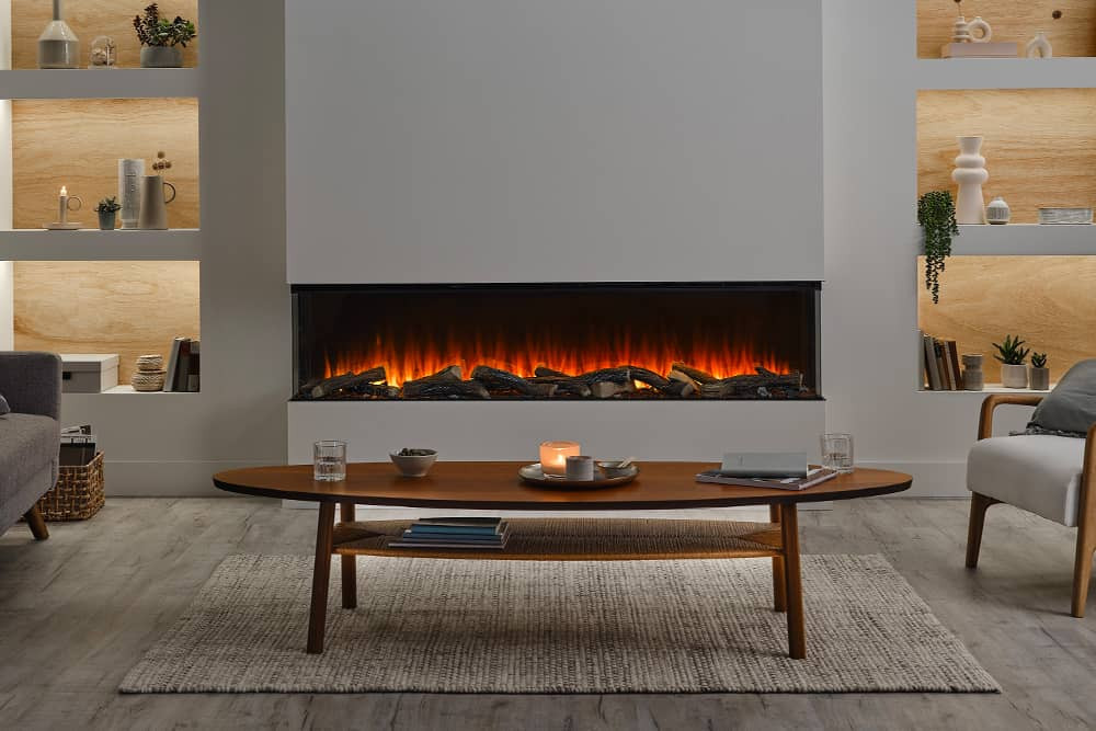 Valor Electric Fireplace New Forest 75" - Luxury Fire