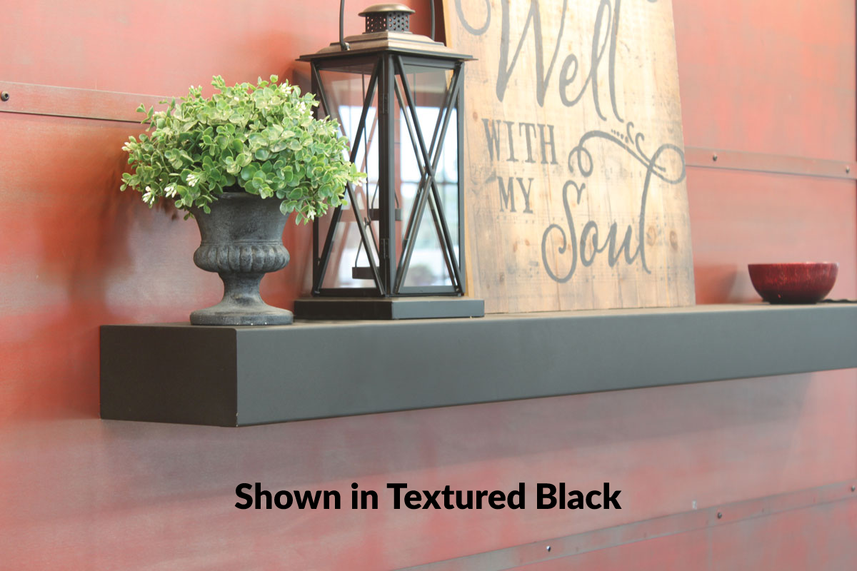 Metal Non-Combustible Shelves - Fireplace Surplus