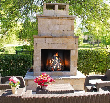 Shop Golden Blount HD4236 Outdoor Firebox | Built for Gas Logs