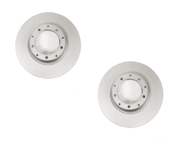 Allmakes 4x4 Coated Rear Brake Disc Set for Defender 110 1999 Onwards ...