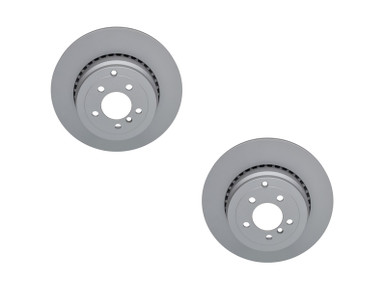 Allmakes 4x4 Coated 365mm Rear Brake Disc Set for Range Rover L322 ...