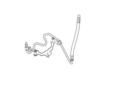 Genuine Range Rover Sport L494 ACE Pump to Valve Block Connecting Pipes ...