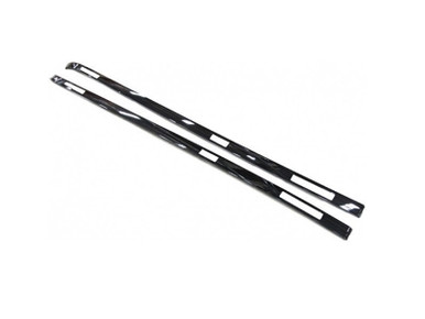 Genuine Roof Rail Front Gloss Black Finisher Kit for Discovery 5 ...