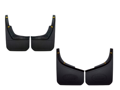 Genuine New Defender Front and Rear Classic Mud Flaps