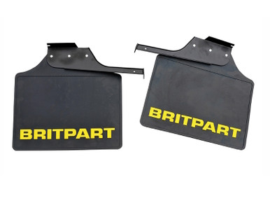 Britpart Extra Wide Rear Mud Flaps for Defender 110 - DA4536