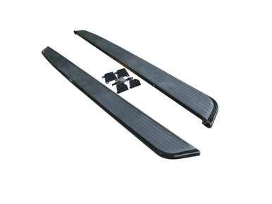 OE Spec Fixed Gloss Black Stealth Side Steps for Range Rover Velar