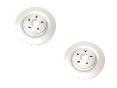 Allmakes 4x4 Coated Rear Brake Disc Set for XK, XF and XJ - C2D61075