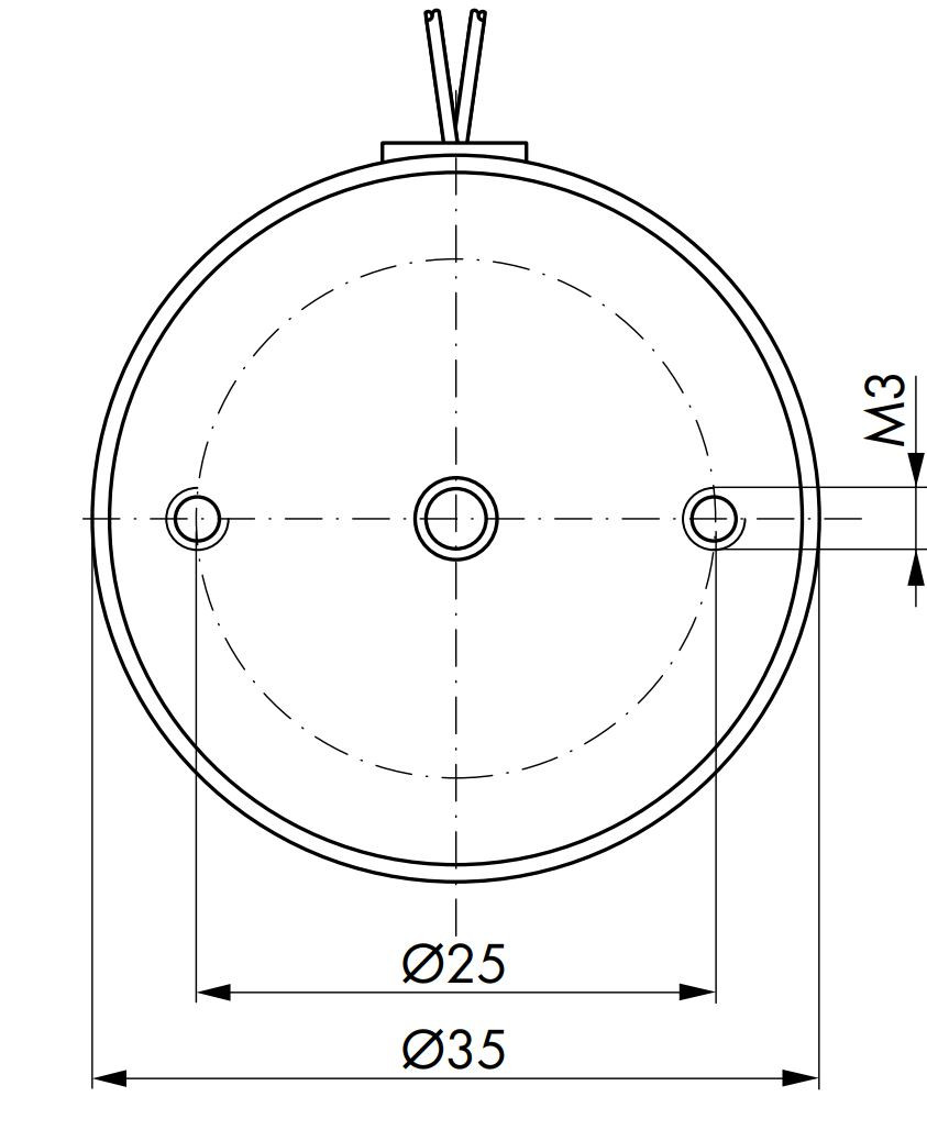 Rotary Solenoid, 24V DC, 45 degree Rotation Angle - 10232 - Solenoid Ninja