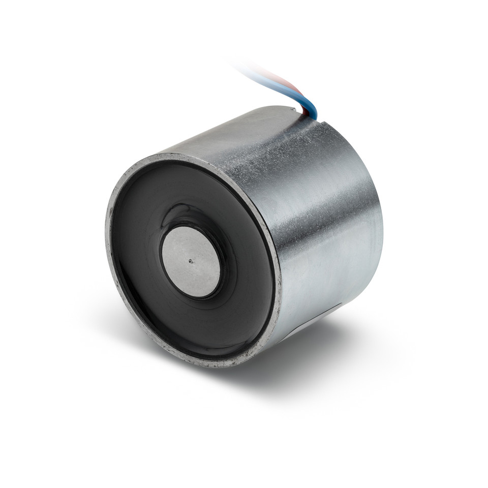 Electromagnet, energize to release, 24V DC, 13.5 lbs holding force