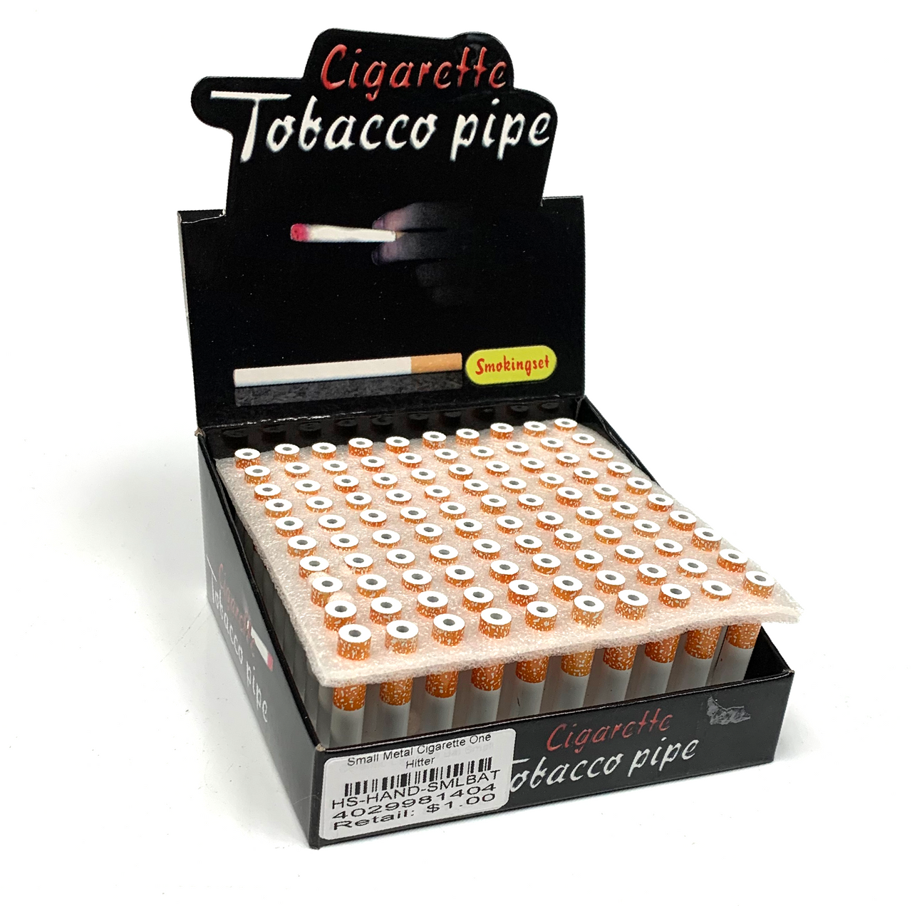 Large Metal Cigarette One Hitter - Puffr
