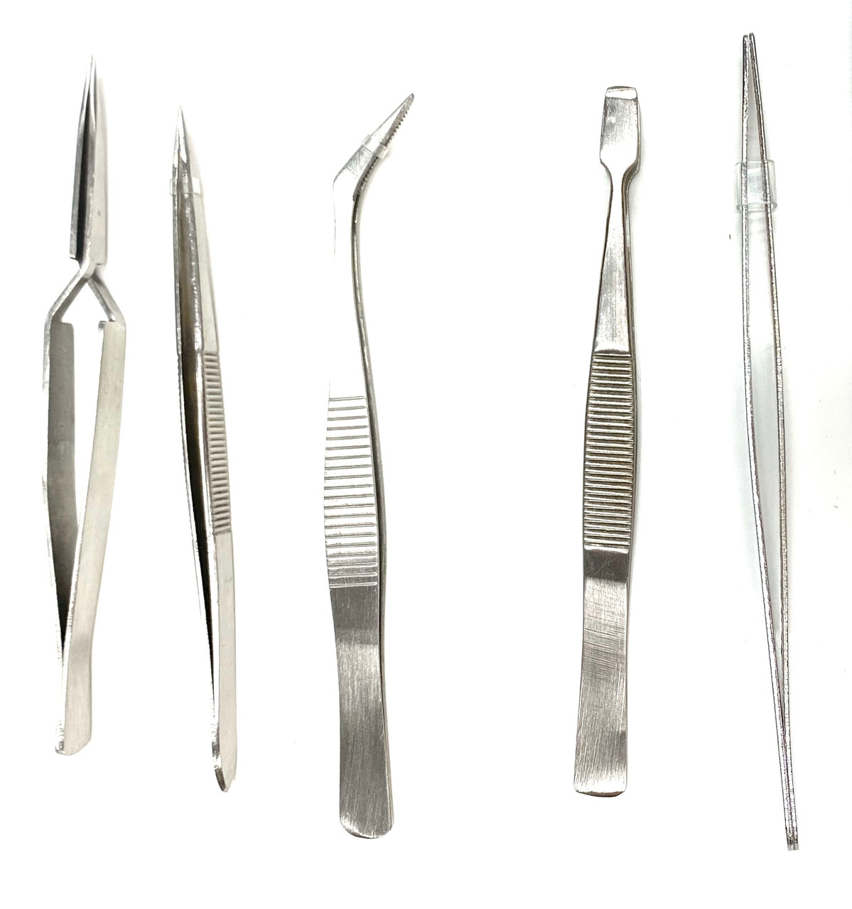 5 In 1 Anti Static Heat Resistant Tweezer Tool Set - Puffr