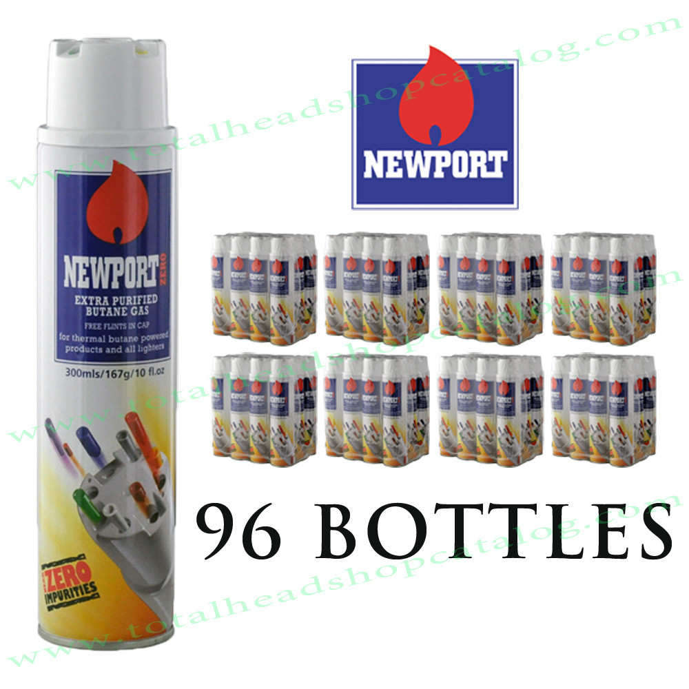 Master Case Newport Ultra Refined Butane 300ML - Total Headshop Catalog