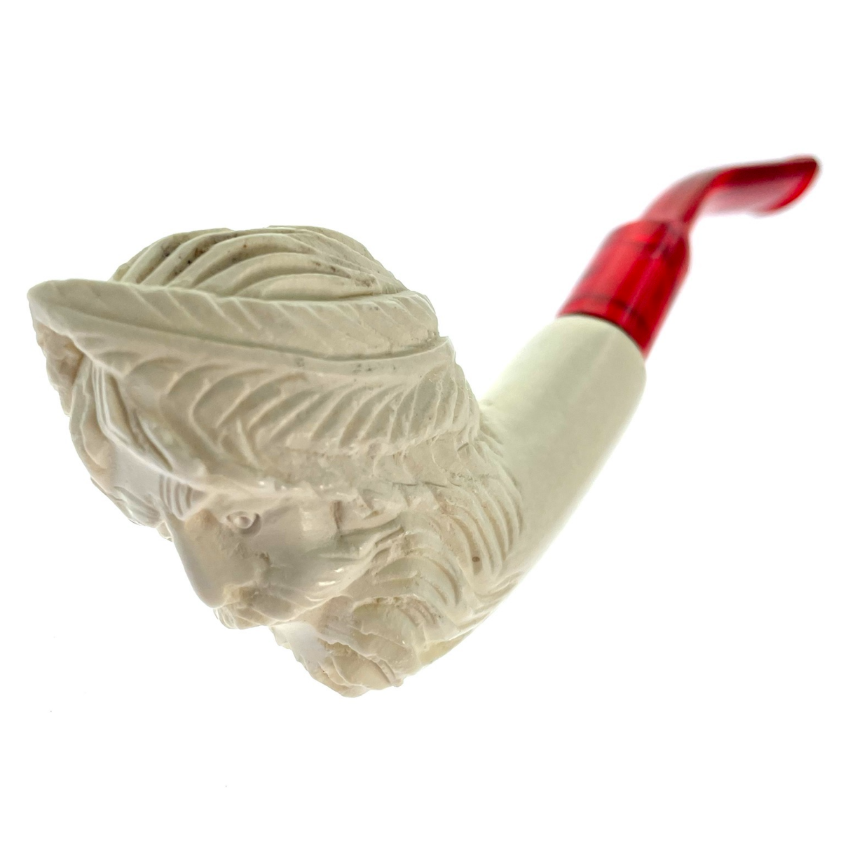 Mini Zeus Pipe With Case Paykoc Genuine Block Meerschaum M60049 - Puffr