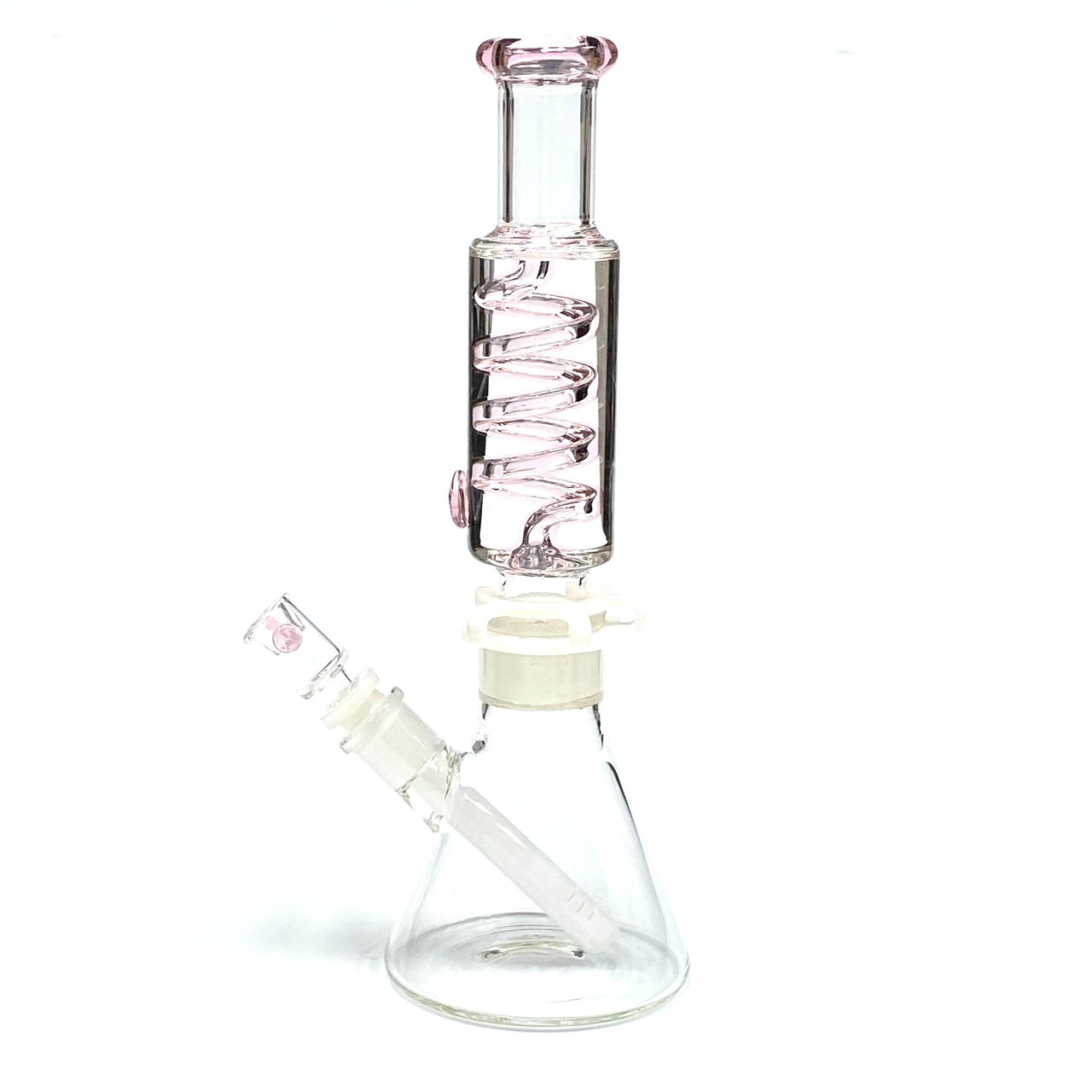 Mister Freeze Glycerin Coil Glass Water Pipe 14" - Puffr