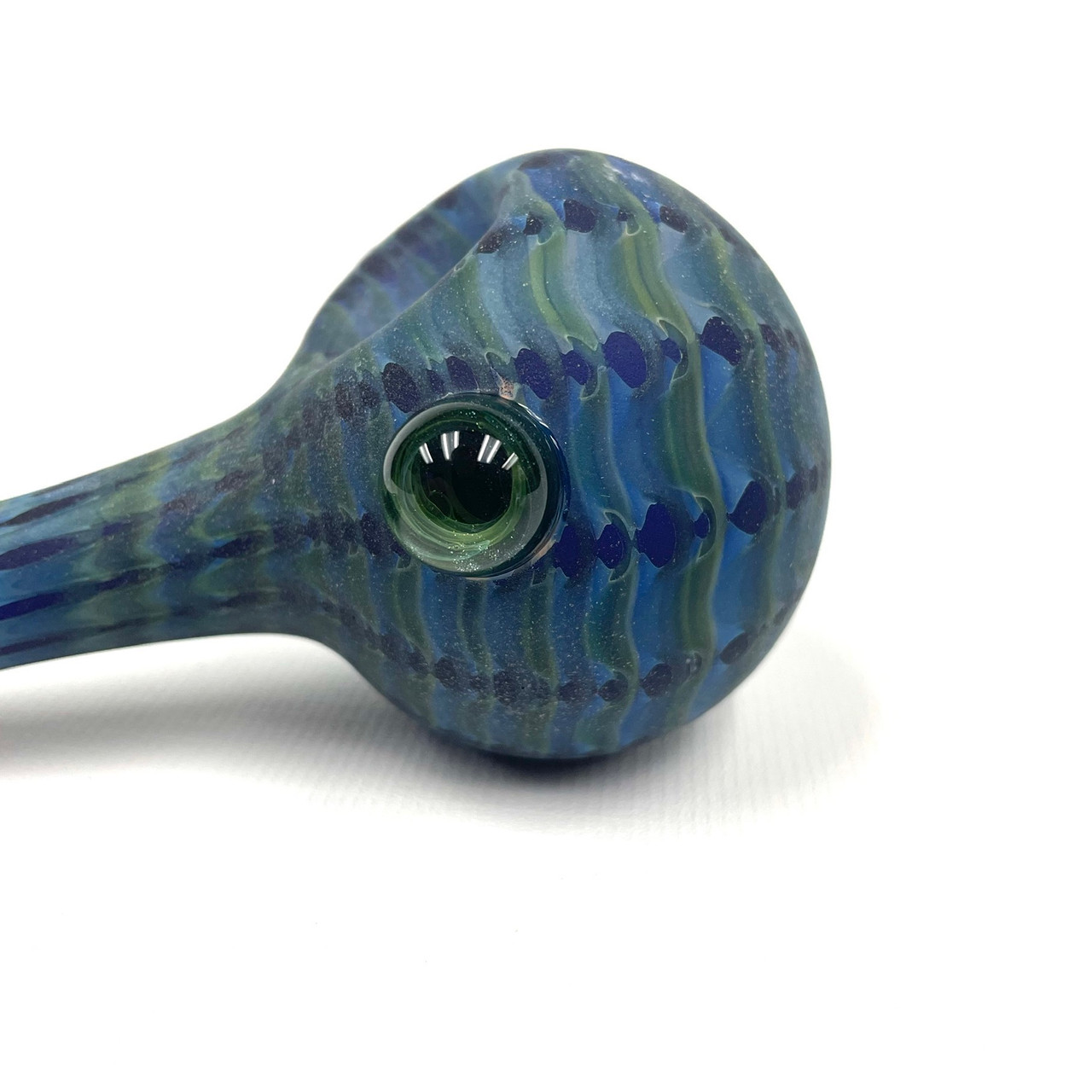 Sand Blasted Spoon Hand Pipe 5.5" - Puffr