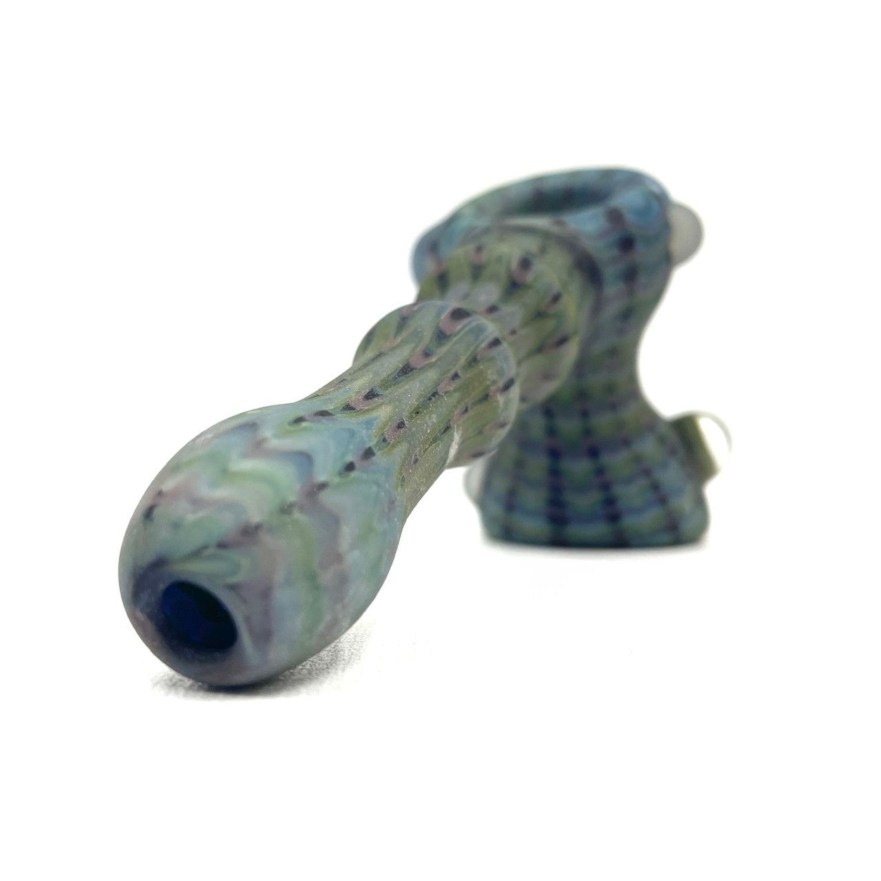 Sand Blasted Hammer Dry Hand Pipe 4" - Puffr